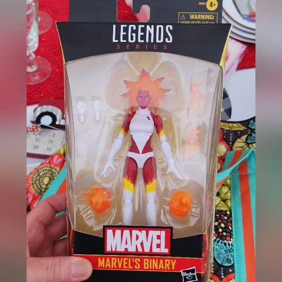 Hasbro | Toys | Hasbro Marvel Legends Binary Action Figurenew Sealed ...